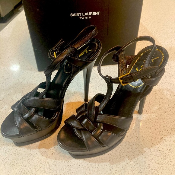 Yves Saint Laurent | Shoes | Yves Saint Laurent Platform Heels | Poshmark